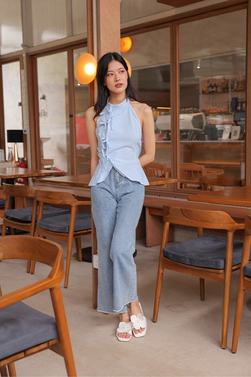 Sienna Bloom Sliders in Cream – Sunday Staples